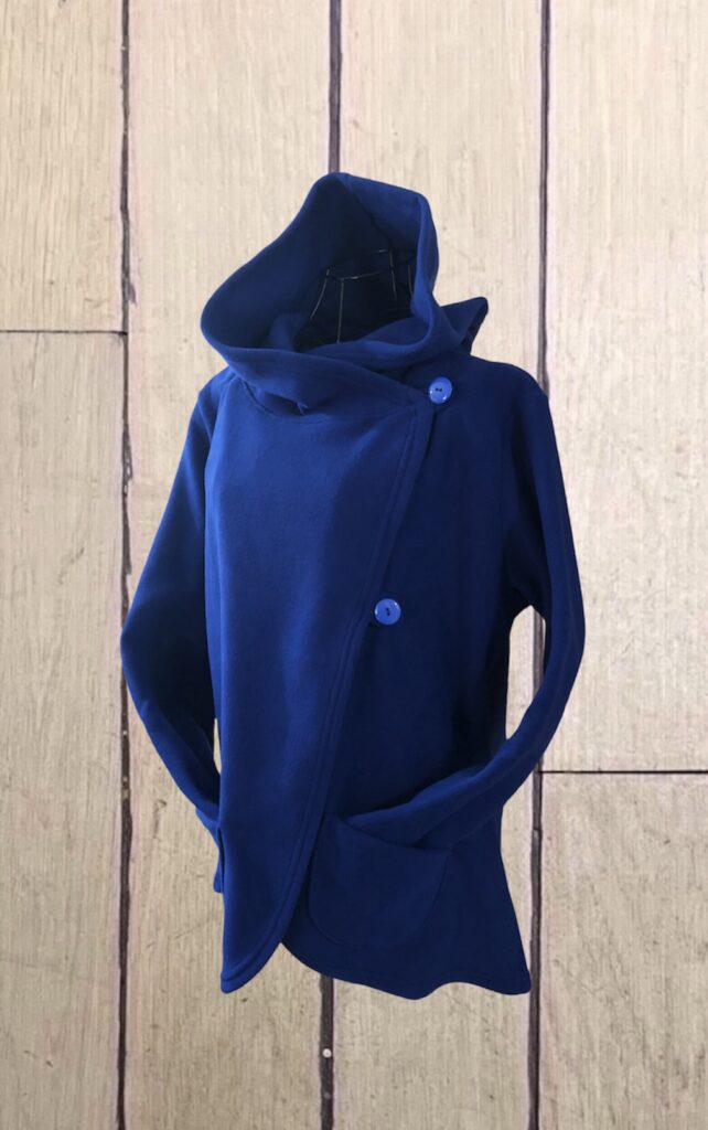 Capa polar azul rey - Delantales Profesoras | Venta de textiles